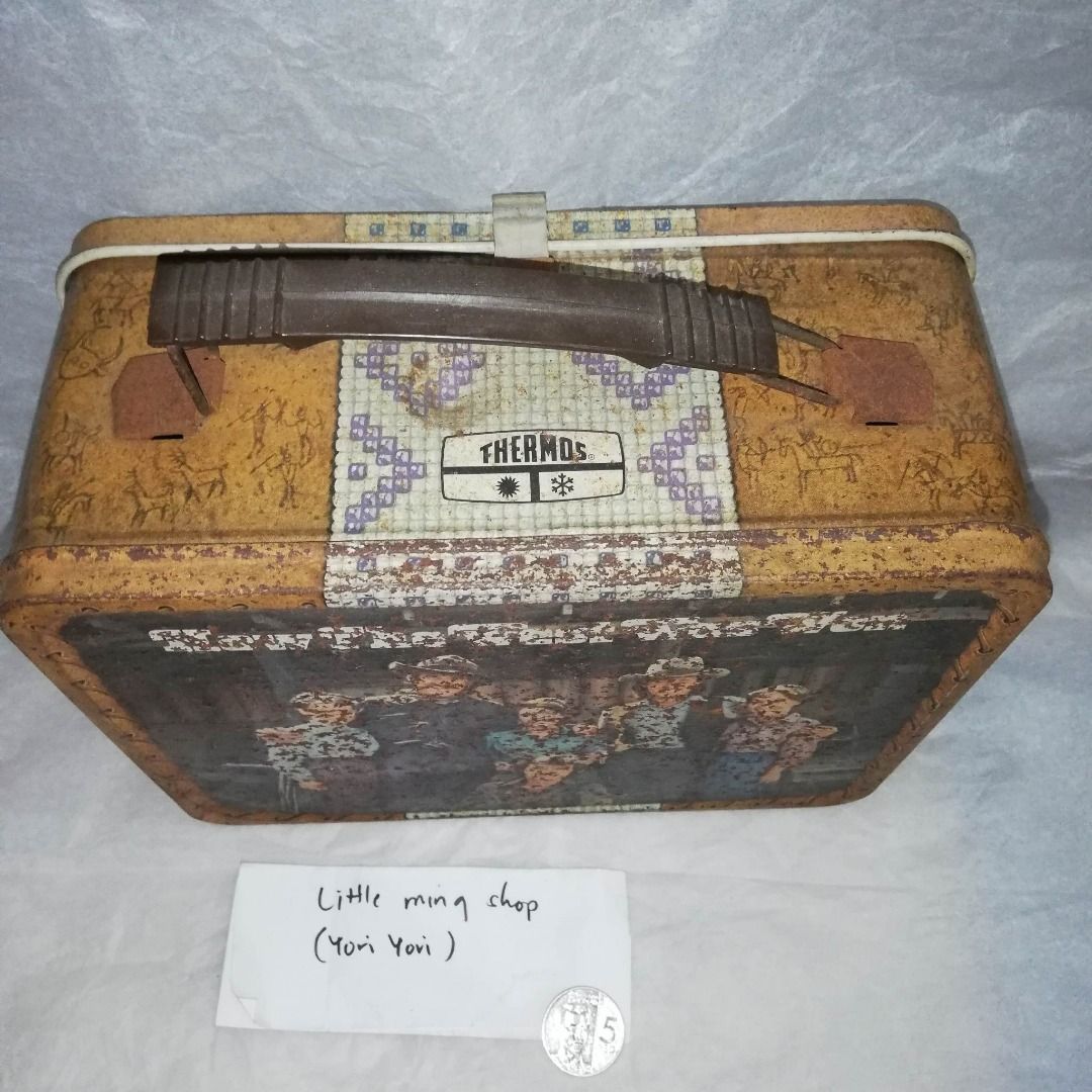 Rust Vintage 70s How The West Was Won Lunch Box Tin Lunchbox, Hobbies ...