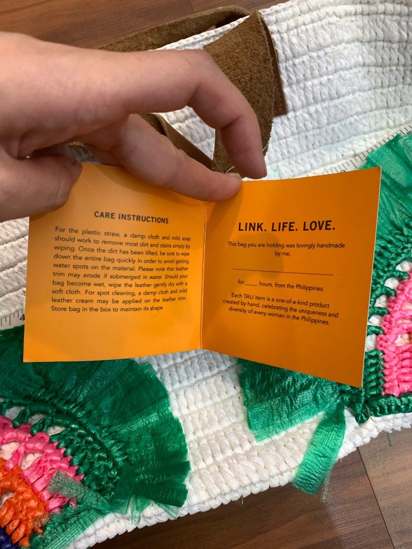 Rustan’s Tali White Woven Native Filipiniana Beach Tote Bag on Carousell