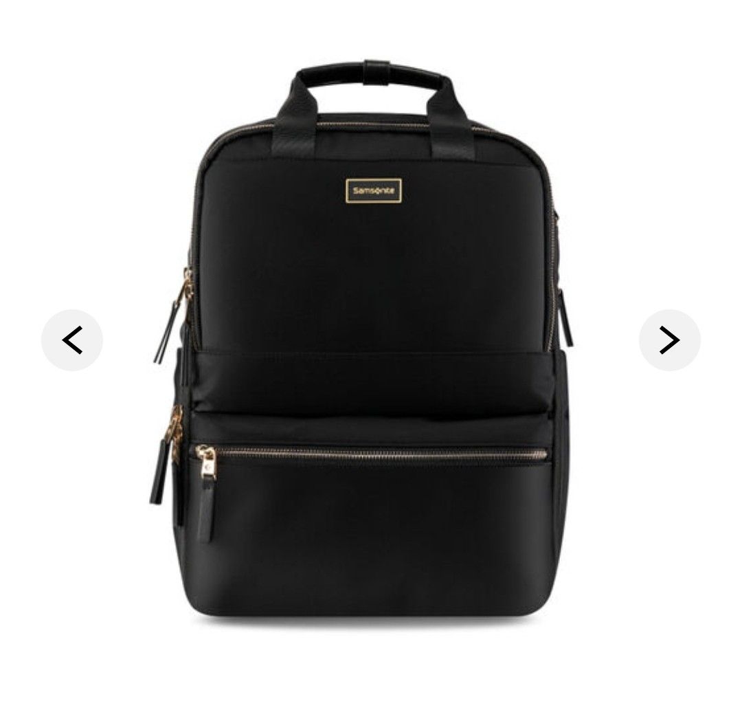 Samsonite Aquarius Ladies Black Backpack, Women's Fashion, Bags ...