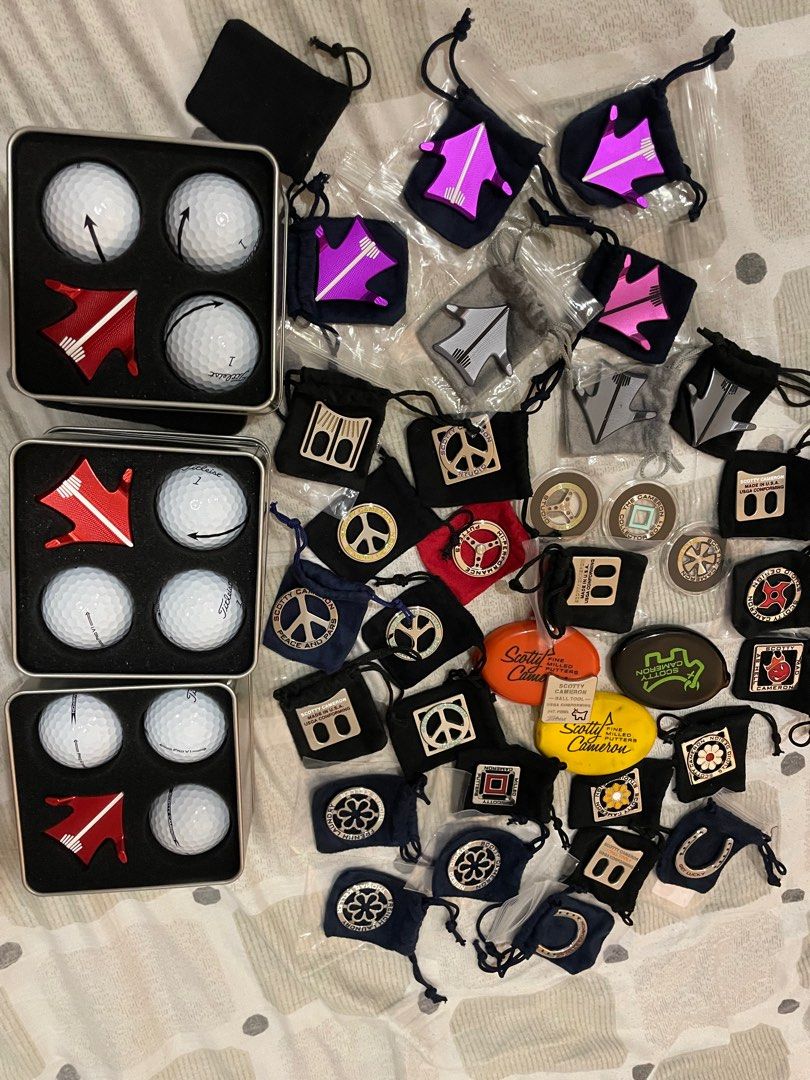 Scotty Cameron Ball Markers, Coins, Alignment tools, Sports Equipment ...