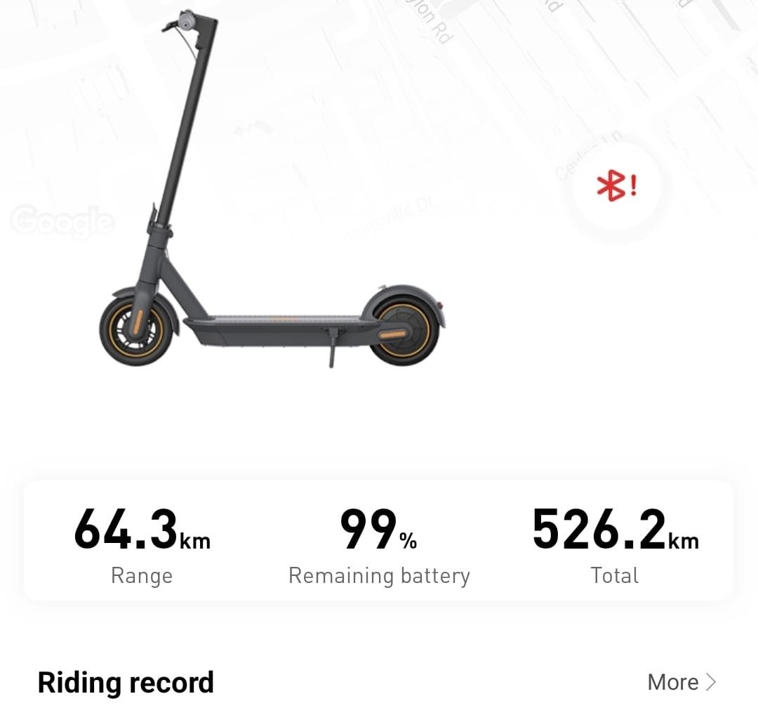 Segway Ninebot Max, Sports Equipment, PMDs, E-Scooters & E-Bikes, E ...