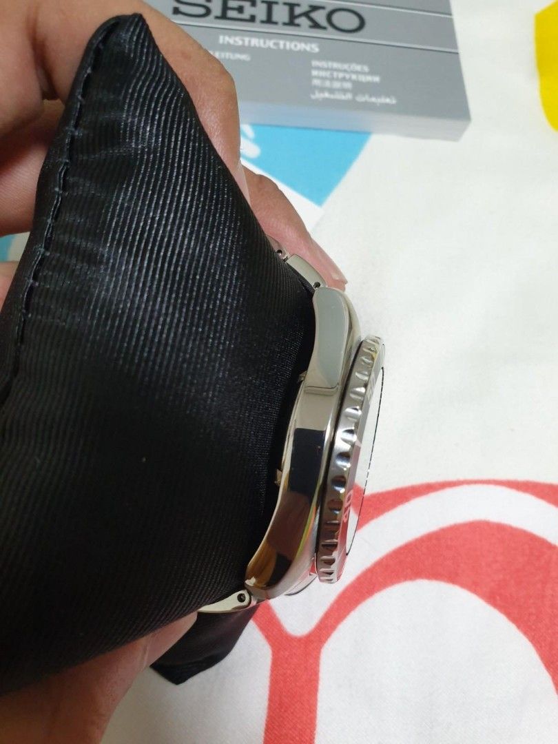 Seiko 5 snzf17k1 "sea urchin" diver watch, Luxury, Watches on Carousell