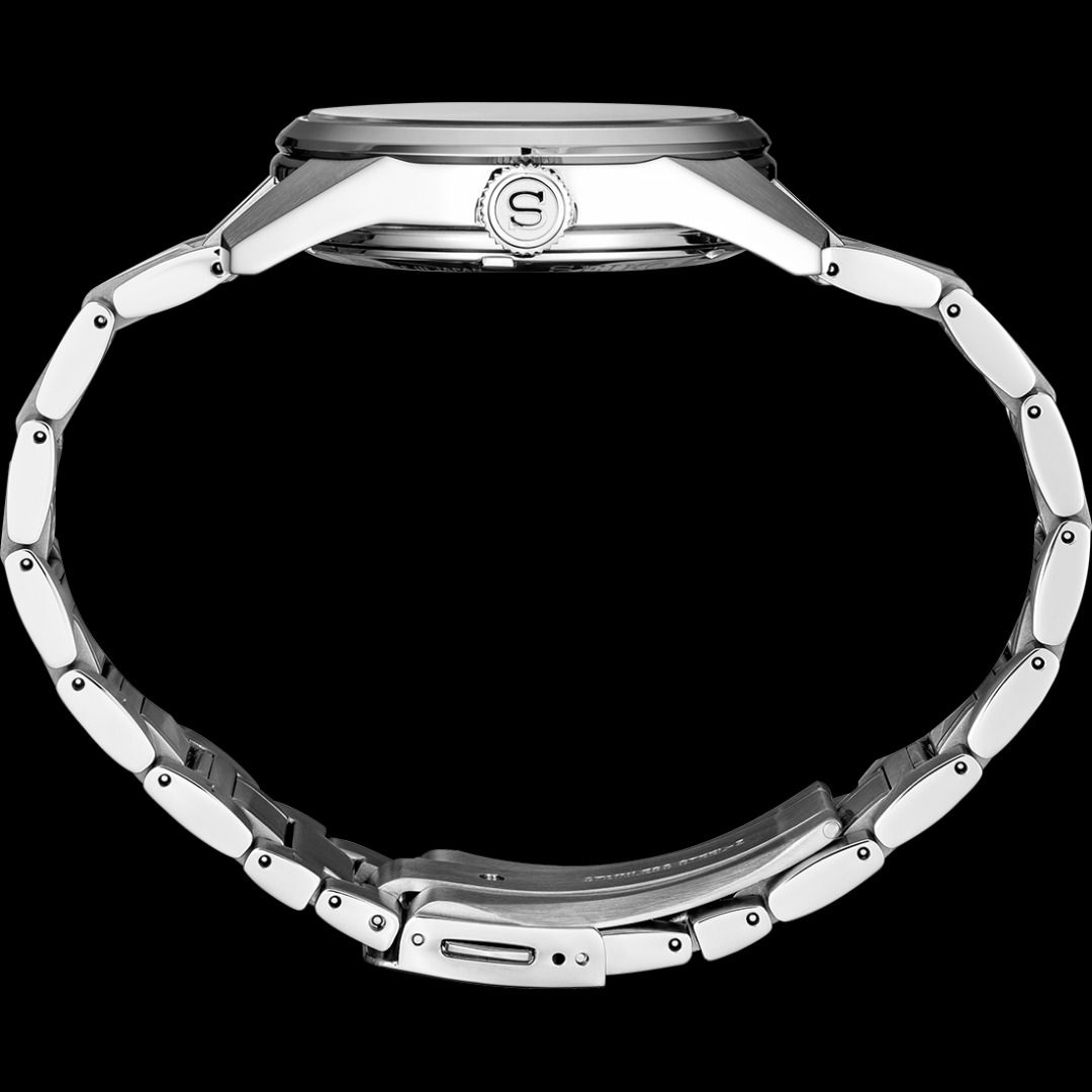 Seiko Presage Sharp Edged Series Blue Dial Stainless Steel Automatic ...