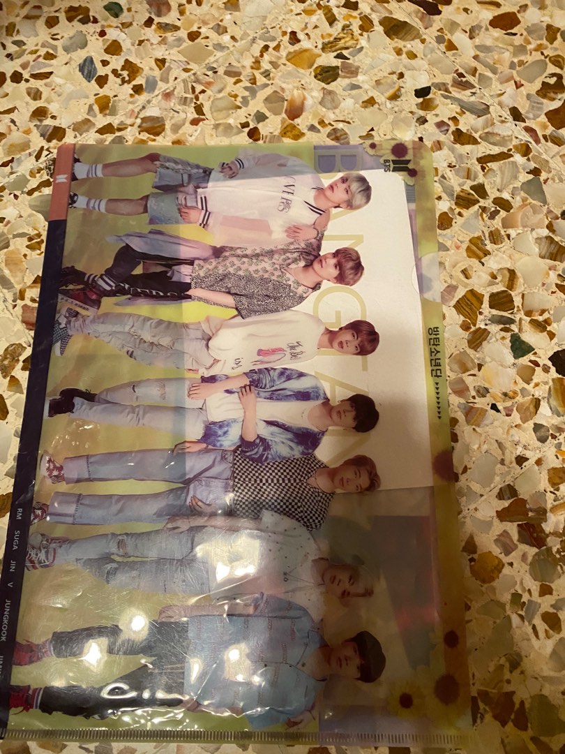 selling bts folder $3, Hobbies & Toys, Stationery & Craft, Stationery ...