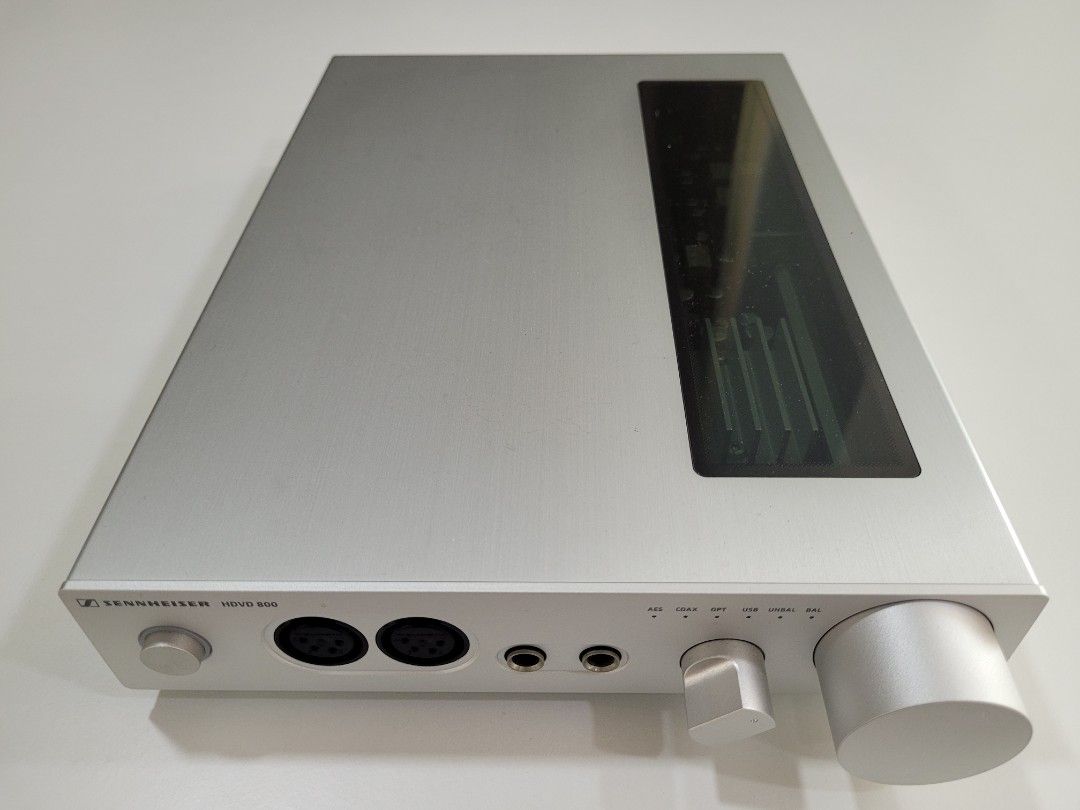 Sennheiser HDVD 800 headphone amplifier for audiophiles, Audio ...