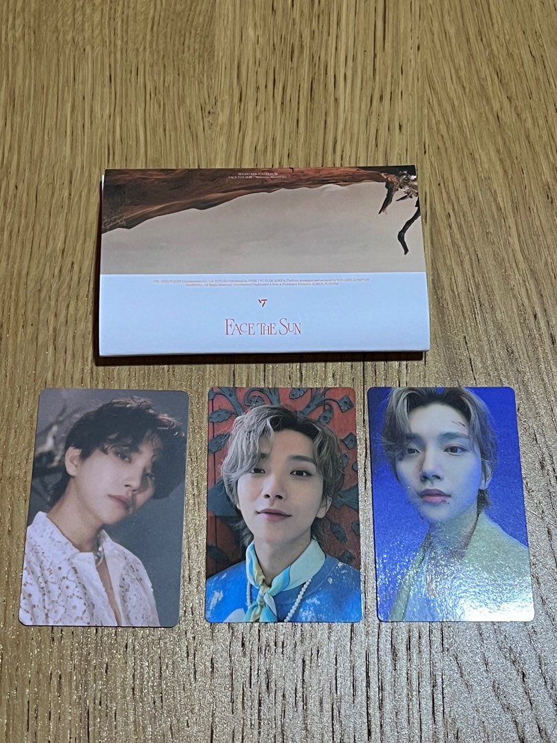 Seventeen Face the Sun Weverse Ver SVT FTS, Hobbies & Toys, Memorabilia ...