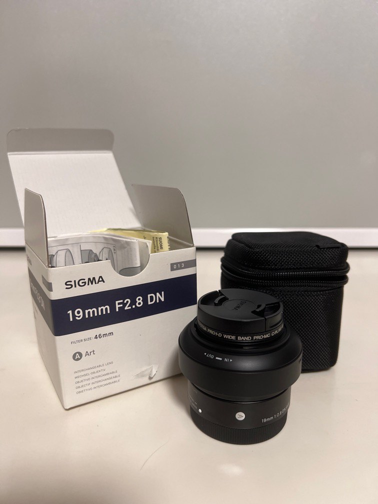 Sigma 19mm F2.8 DN Art (Sony APSC, E-mount), Photography, Lens & Kits ...