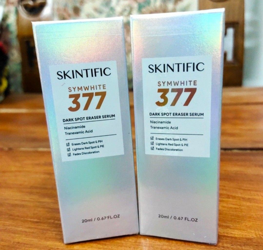 SKINTIFIC SymWhite 377 Dark Spot Serum 20 ml, Kesehatan & Kecantikan, Kulit, Sabun & Tubuh di ...