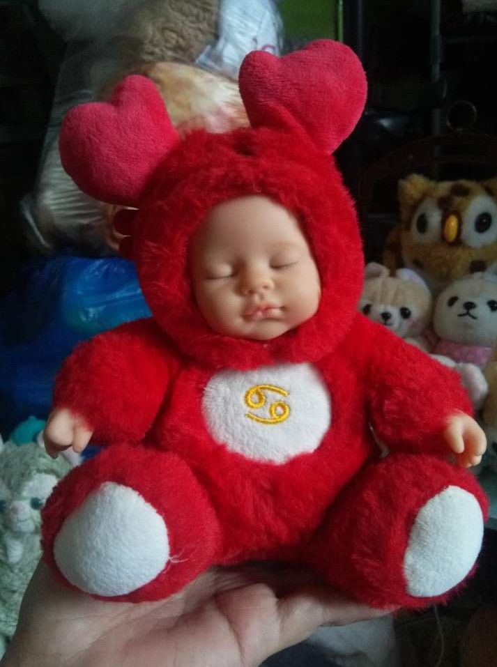 Sleeping Baby plush, Hobbies & Toys, Toys & Games on Carousell