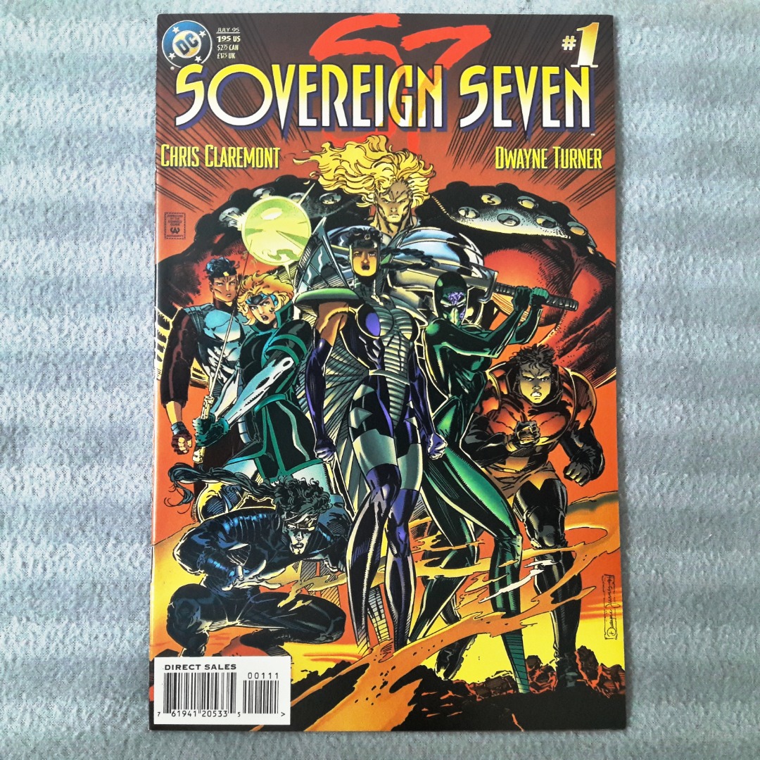 Sovereign Seven #1 (DC Comics) FIRST Issue (Chris Claremont, Dwayne ...