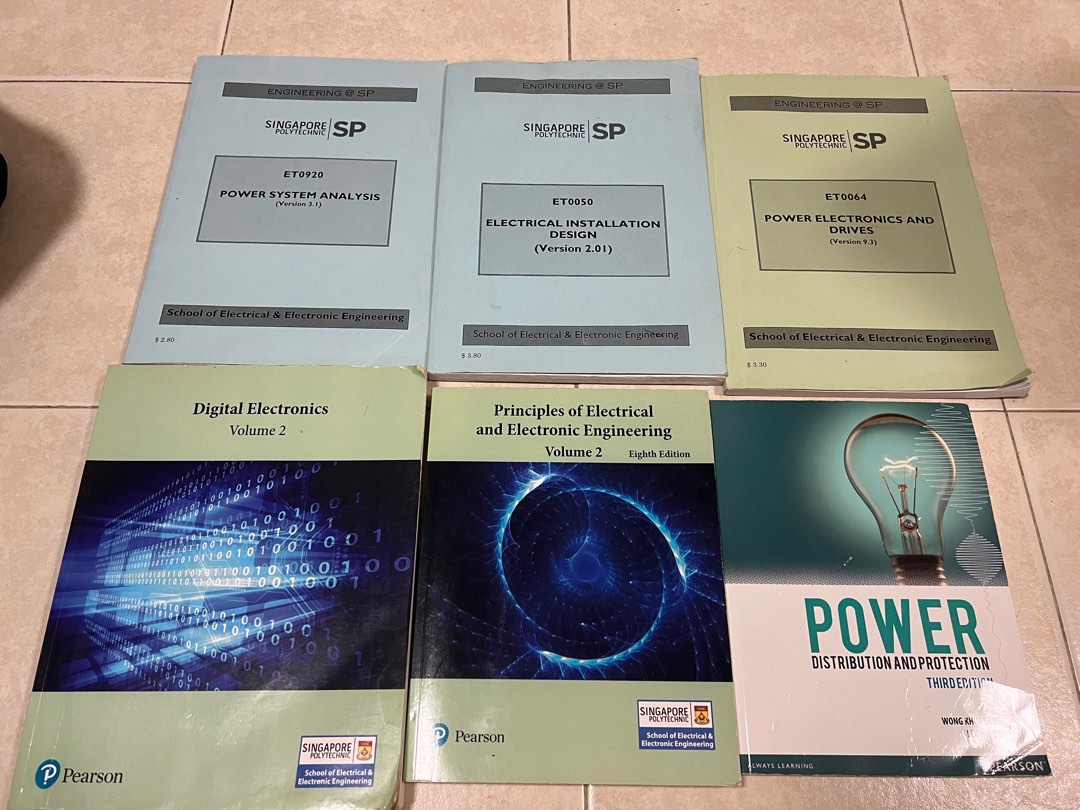 SP EEE textbooks, Hobbies & Toys, Books & Magazines, Textbooks on Carousell