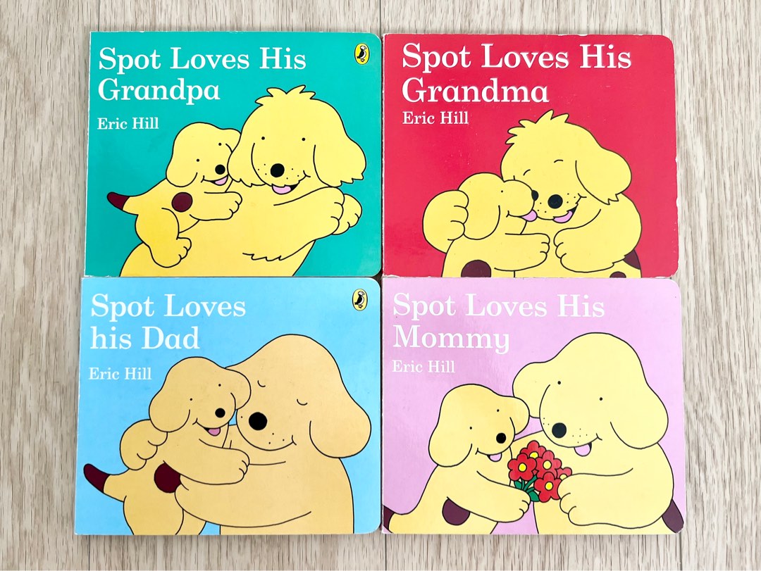 Spot Loves His Grandpa Grandma Dad Mum board books, Hobbies & Toys ...