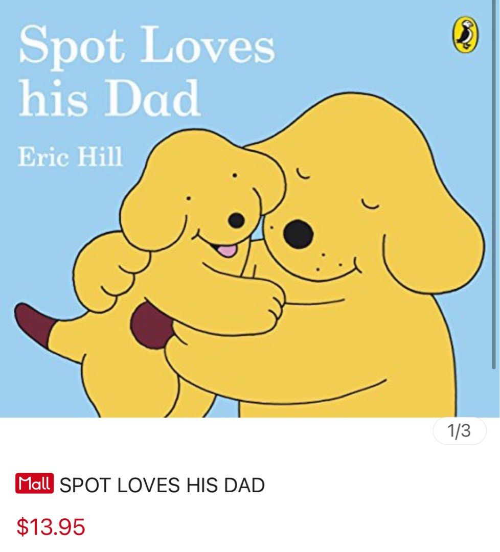 Spot Loves His Grandpa Grandma Dad Mum board books, Hobbies & Toys ...