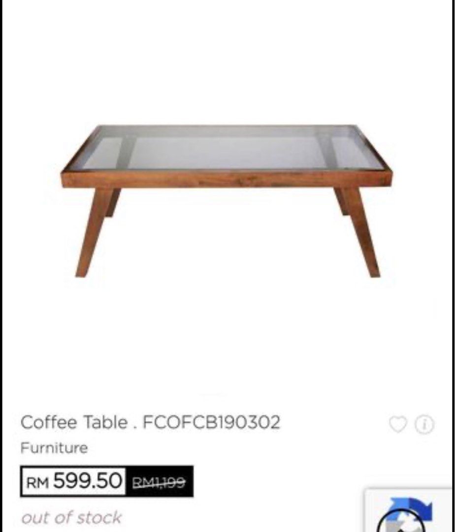 SSF Coffee Table, Furniture & Home Living, Furniture, Tables & Sets on ...