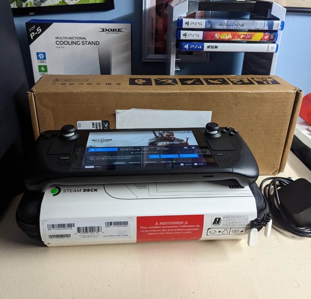 Steam Deck / SteamDeck 64GB + 128GB SD Card, Video Gaming, Video Game ...