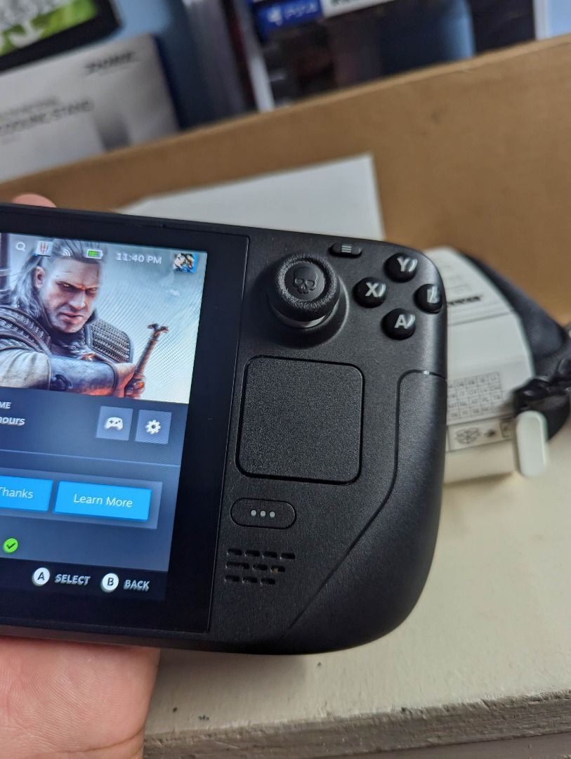 Steam Deck / SteamDeck 64GB + 128GB SD Card, Video Gaming, Video Game ...