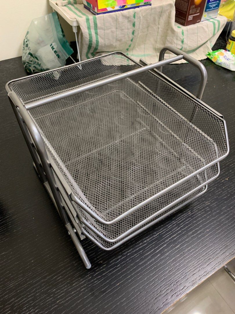IKEA Steel Triple Tray, A4 size, Furniture & Home Living, Home ...