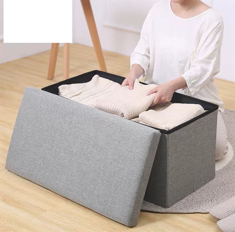 Storage Stool Type B / Storage Box NEW, Furniture & Home Living, Home ...