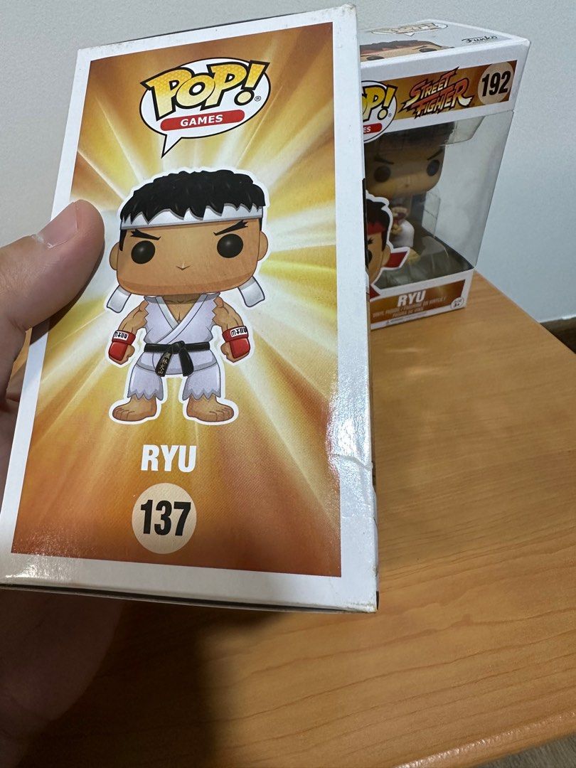 Street Fighter Ryu Funko Pop, Hobbies & Toys, Toys & Games on Carousell