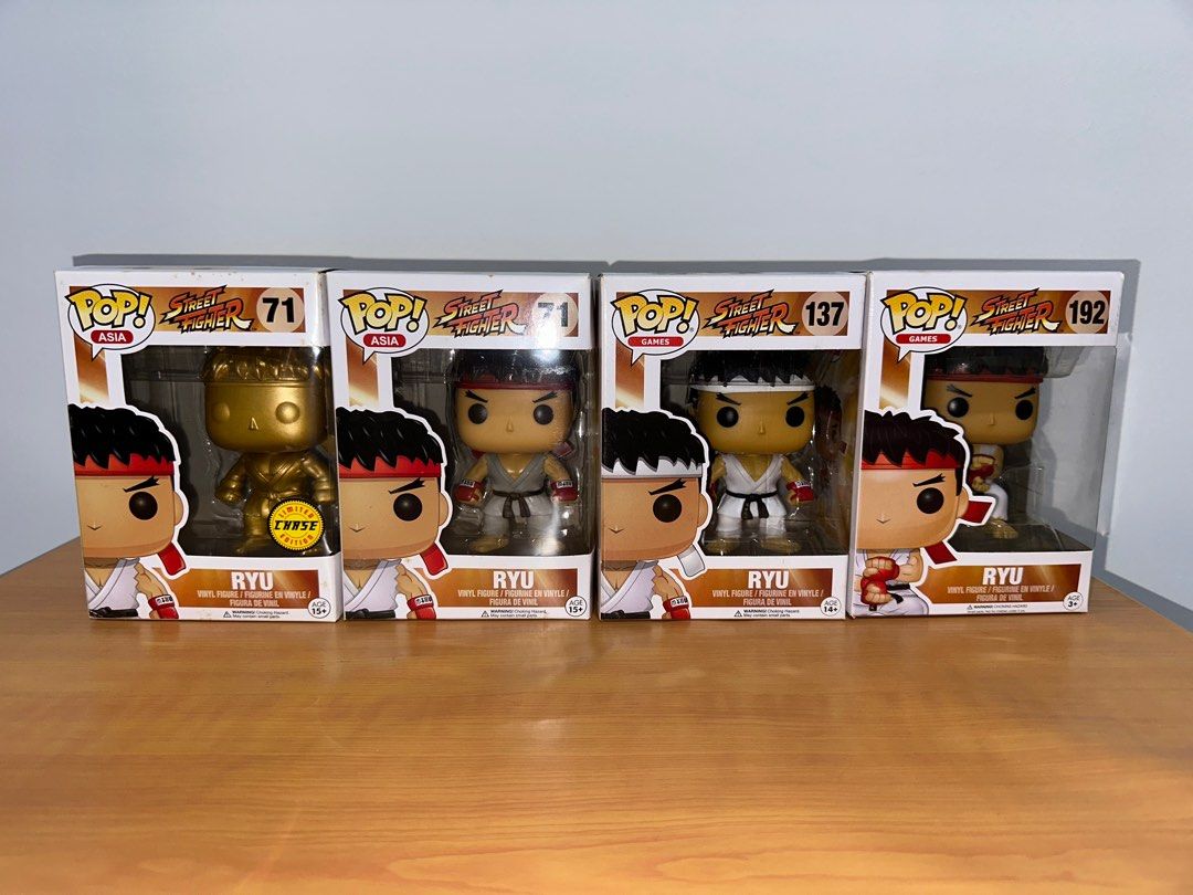 Street Fighter Ryu Funko Pop, Hobbies & Toys, Toys & Games on Carousell