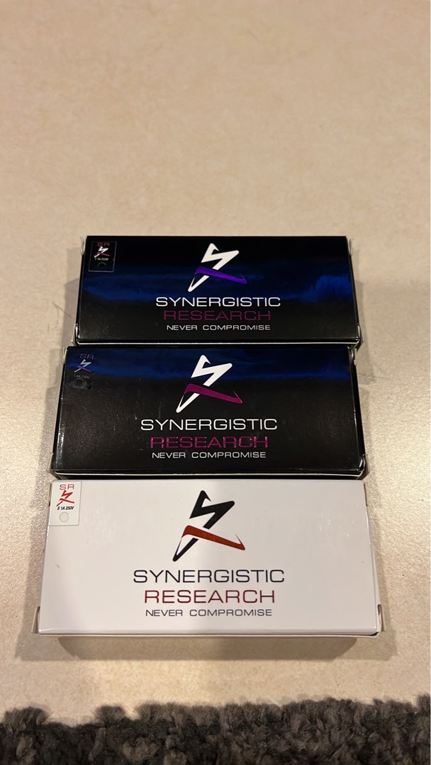 Synergistic Research purple fuse, Audio, Other Audio Equipment on Carousell
