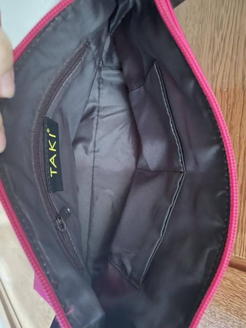 Taki fashion pink shoulder bag, Women's Fashion, Bags & Wallets ...