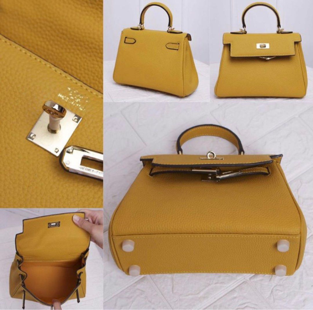 TAS MINI KELLY PRELOVED, Barang Mewah, Tas & Dompet di Carousell