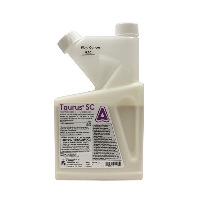 Taurus SC Termiticide / Insecticide, 20 fl. oz., Health & Nutrition ...