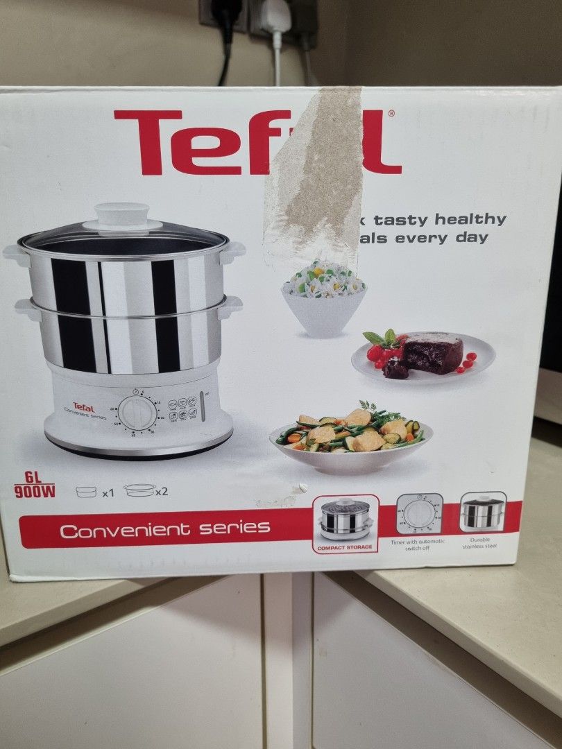 Tefal Stainless Steel Steamer VC 1451( under Warranty), Furniture ...