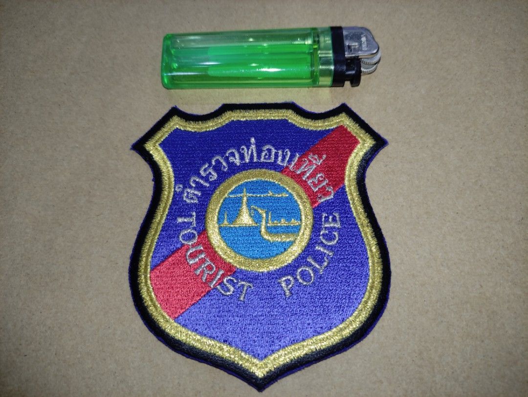 Thai Tourist Police Uniform Patch, Everything Else on Carousell