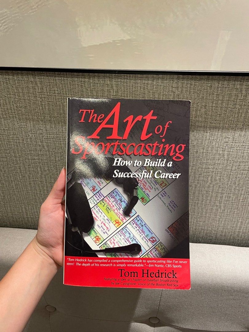 The Art of Sportscasting by Tom Hedrick, Hobbies & Toys, Books ...