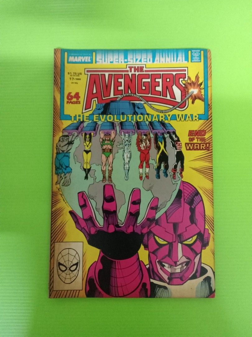 The Avengers #Annual 17 ( S. Buscema - Cover Art ) The Evolutionary War ...