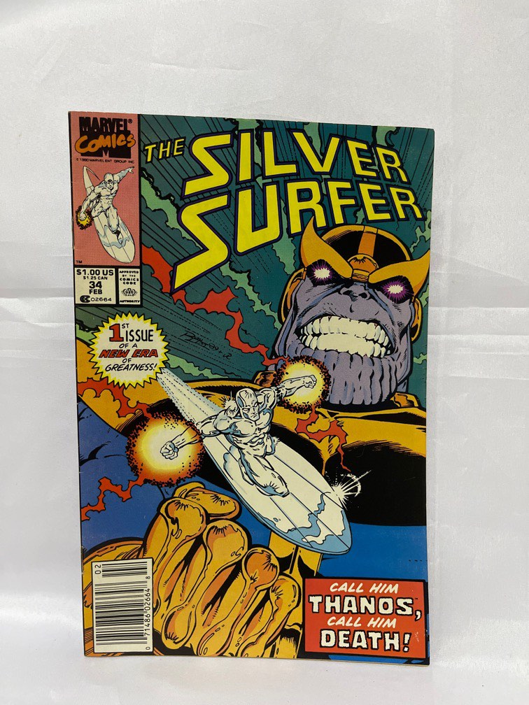 The Silver Surfer comics 34, Hobbies & Toys, Books & Magazines, Comics ...