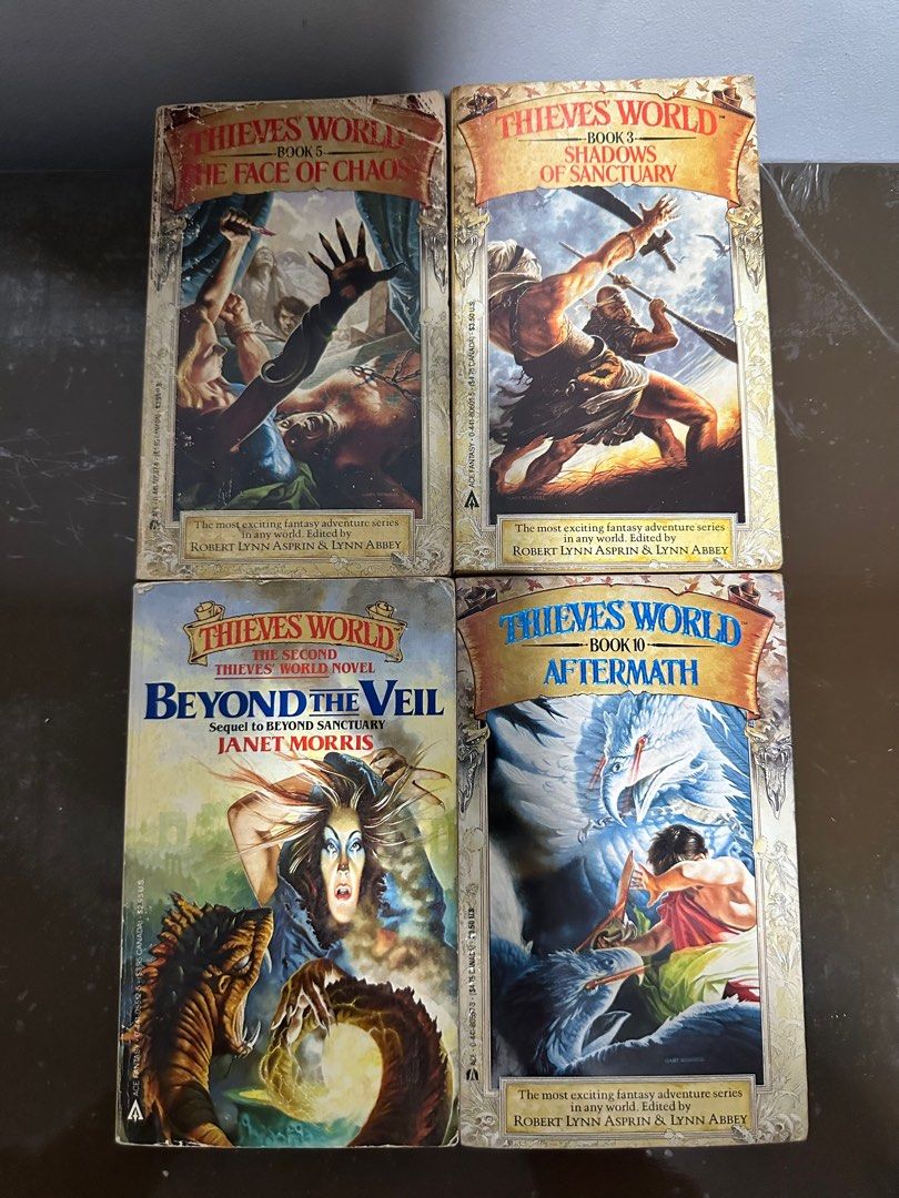 Thieves World Books 3, 5, 10. Shadows of Sanctuary, The Face of Chaos ...