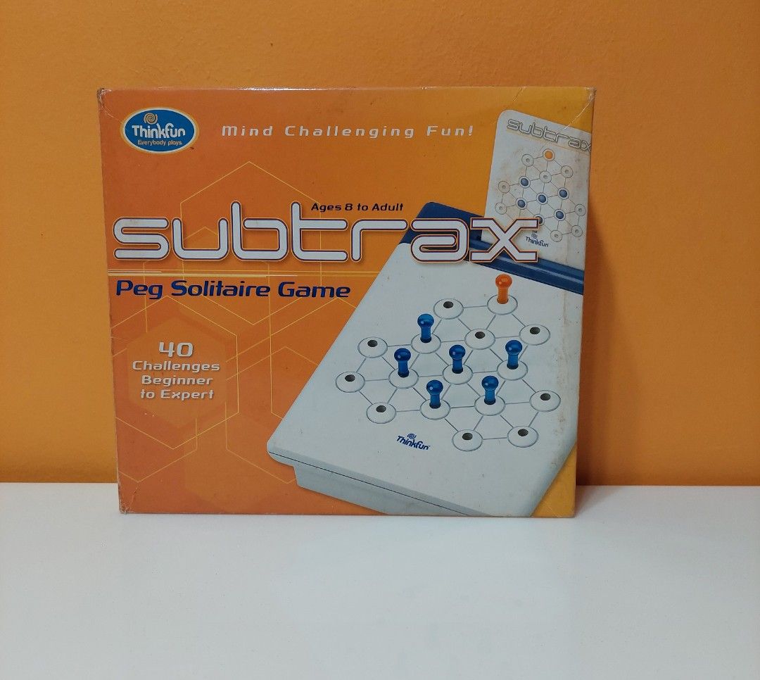 Thinking Games - Subtrax (ThinkFun), Hobbies & Toys, Toys & Games on ...
