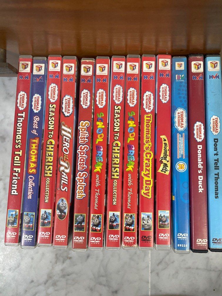 Thomas train DVD, Hobbies & Toys, Music & Media, CDs & DVDs on Carousell