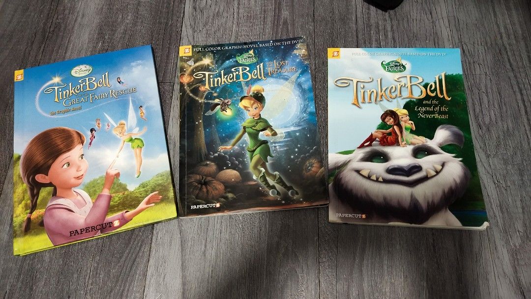 TinkerBell Graphic Novels, Hobbies & Toys, Books & Magazines, Fiction ...