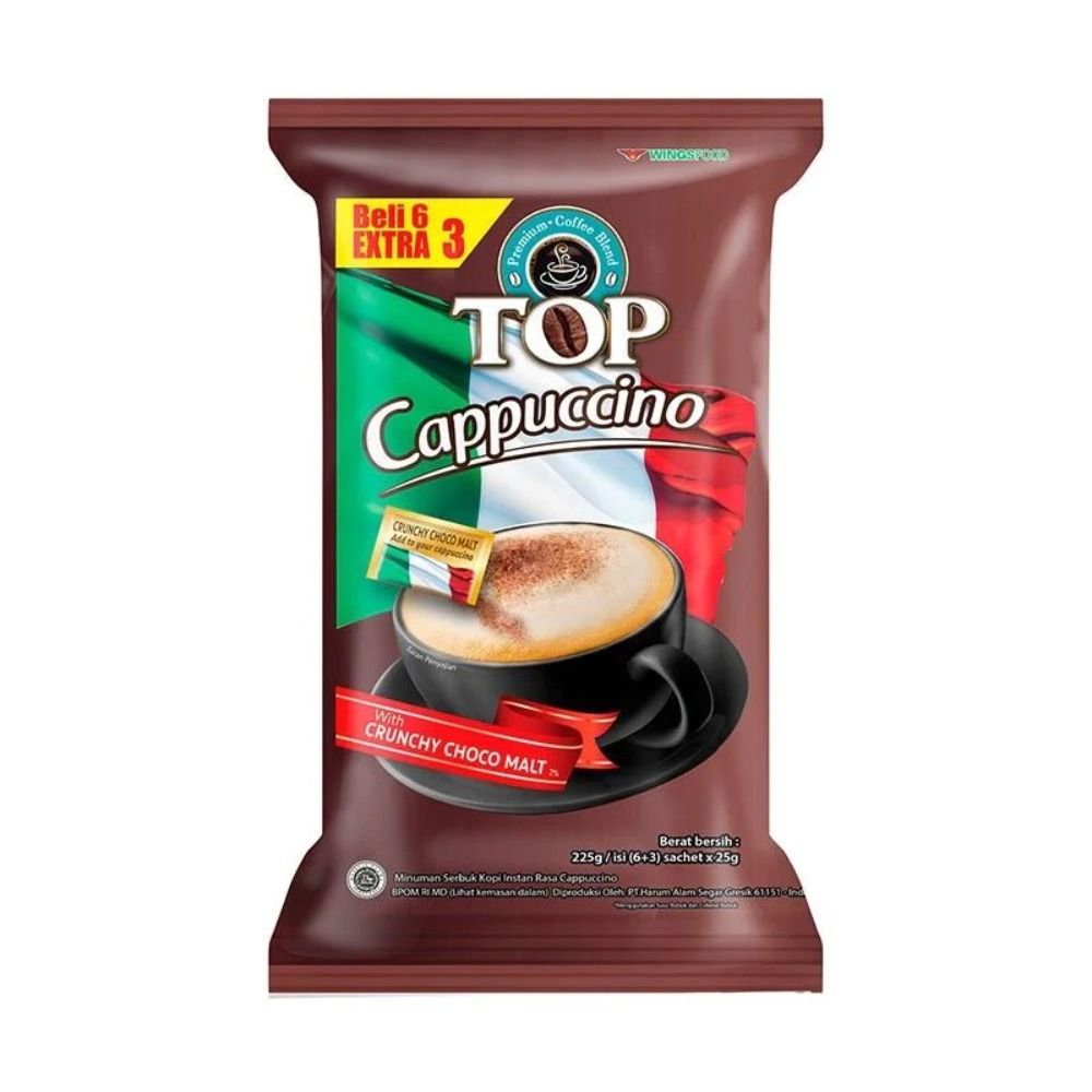 Top Cappuccino Crunchy Choco Malt 25g - STORE PICKUP / SAME DAY CASH ON ...