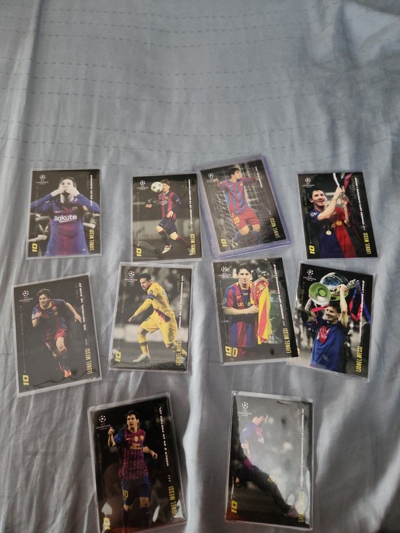 Topps Messi Cards, Hobbies & Toys, Memorabilia & Collectibles, Fan ...
