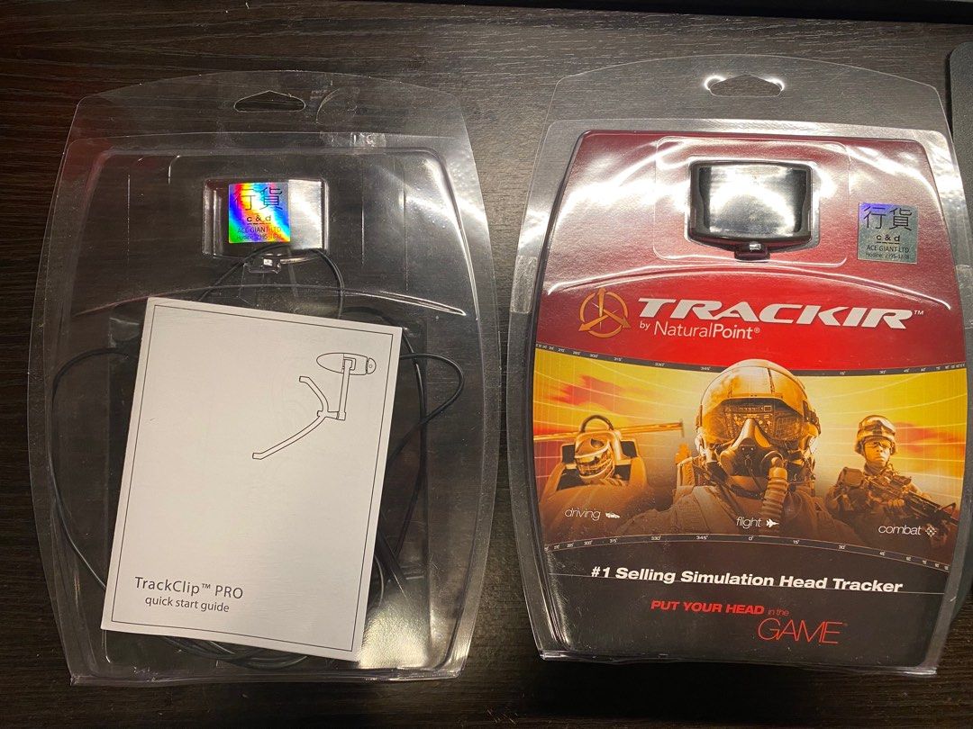 Track IR 5 & TrackClip Pro, 電腦＆科技, 電腦周邊及配件, 其他 - Carousell