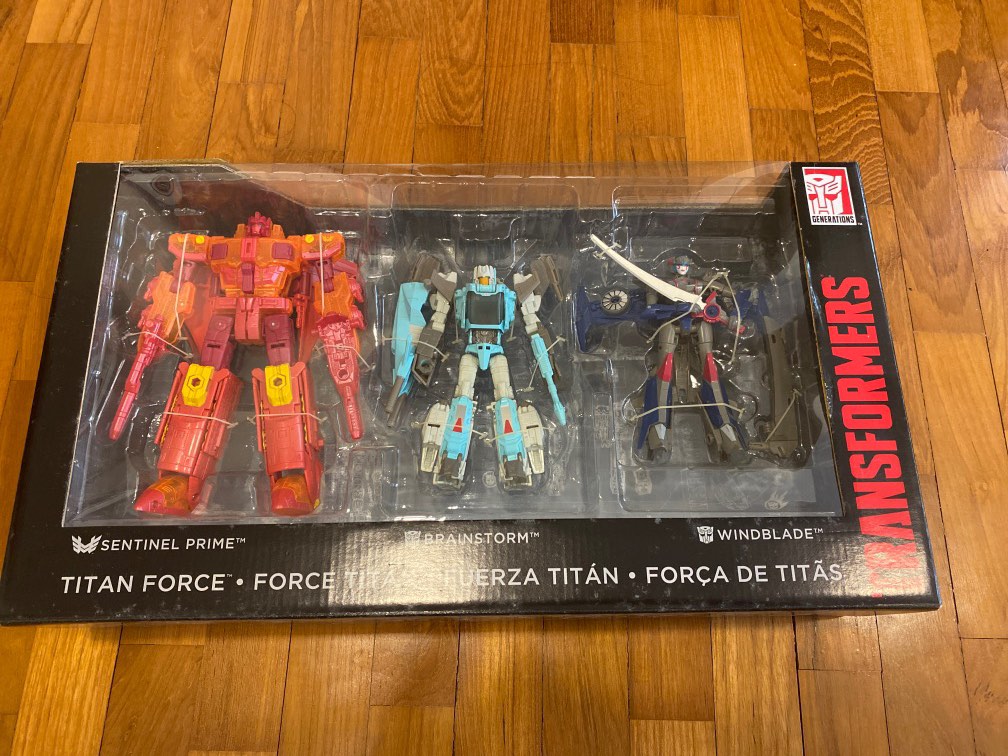 Transformer Titans return SDCC exclusive Titans force, Hobbies & Toys ...