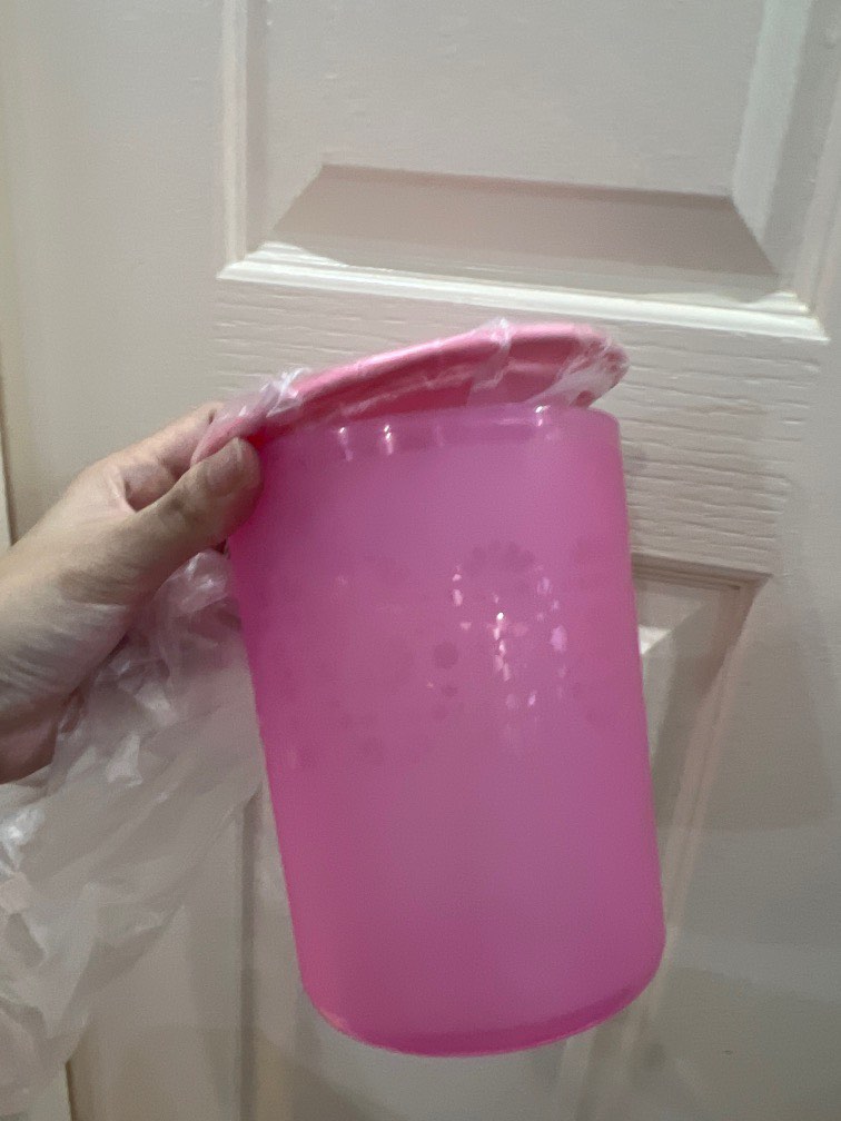 Tupperware Mosaic Cylinder Storage, Furniture & Home Living ...