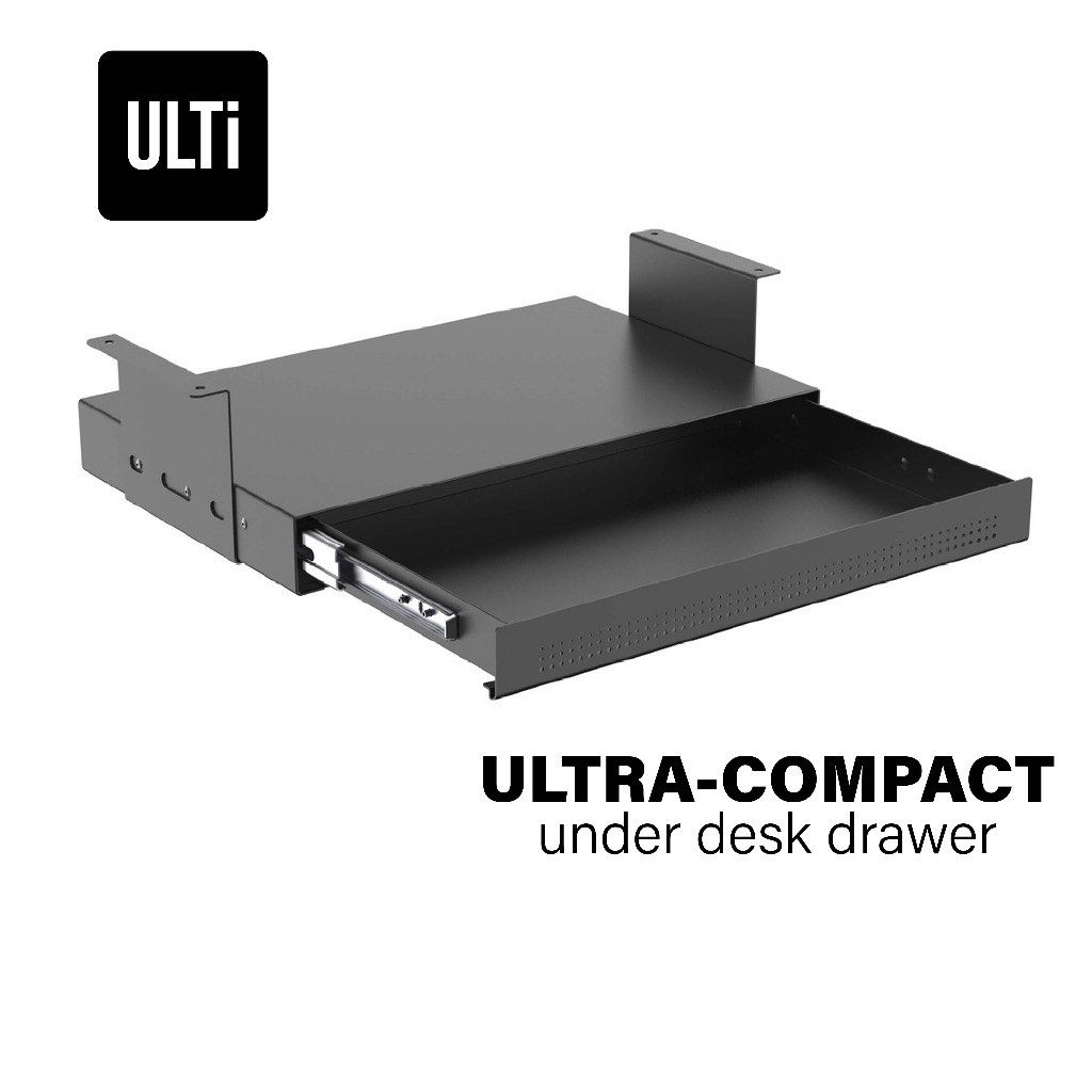 ULTi Under Desk Laptop Storage Drawer for Laptops - Premium Sliding ...