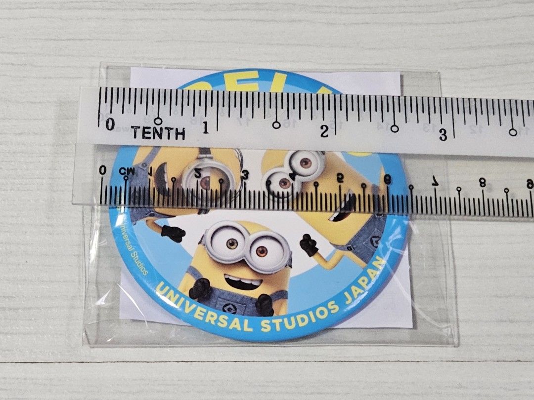 Universal Studios Japan Minion Bello Badge . USJ Despicable Me Minions ...