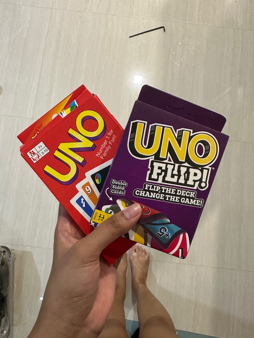 Uno Cards + Free notebook, Hobbies & Toys, Toys & Games on Carousell