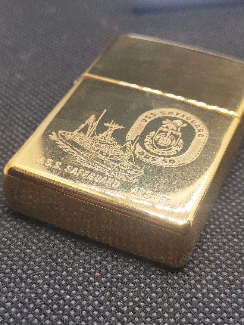 USS SAFEGUARD ARS-50 ZIPPO NAVY, Hobbies & Toys, Collectibles ...