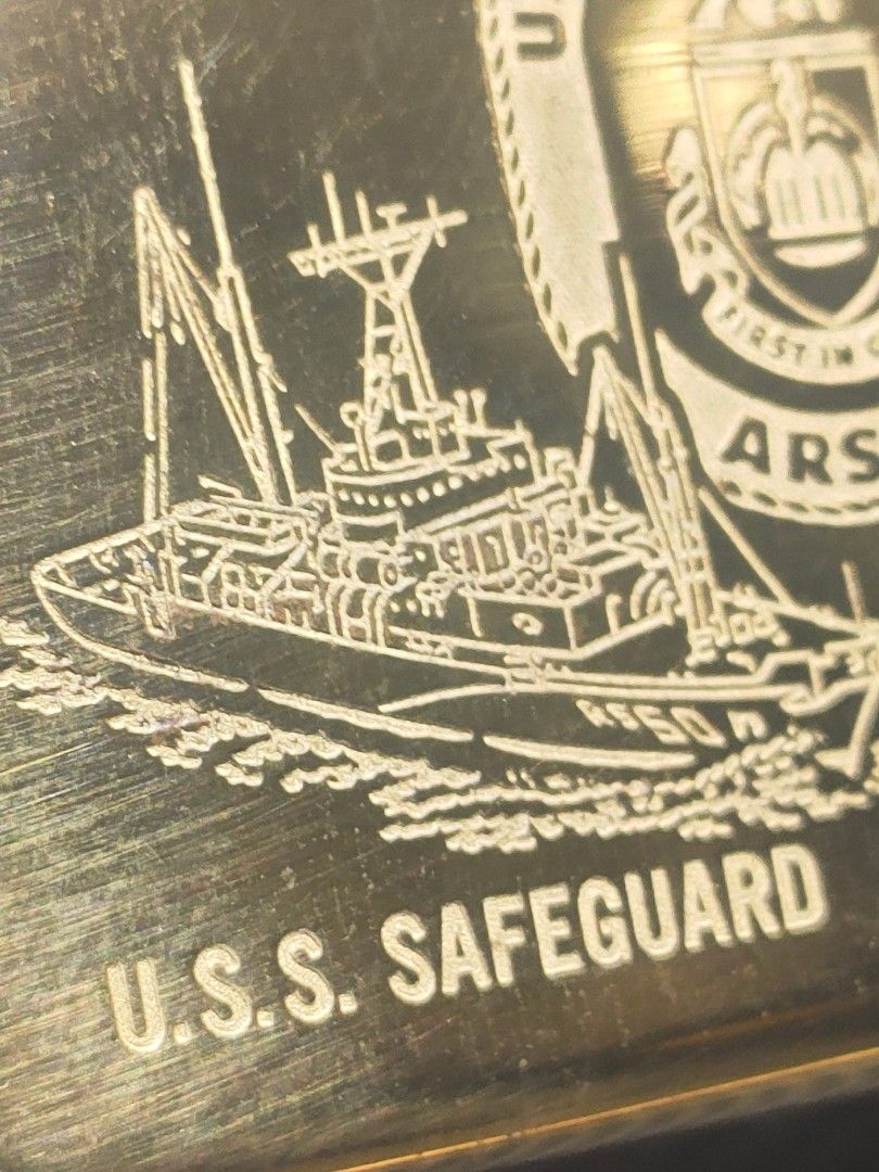 USS SAFEGUARD ARS-50 ZIPPO NAVY, Hobbies & Toys, Collectibles ...