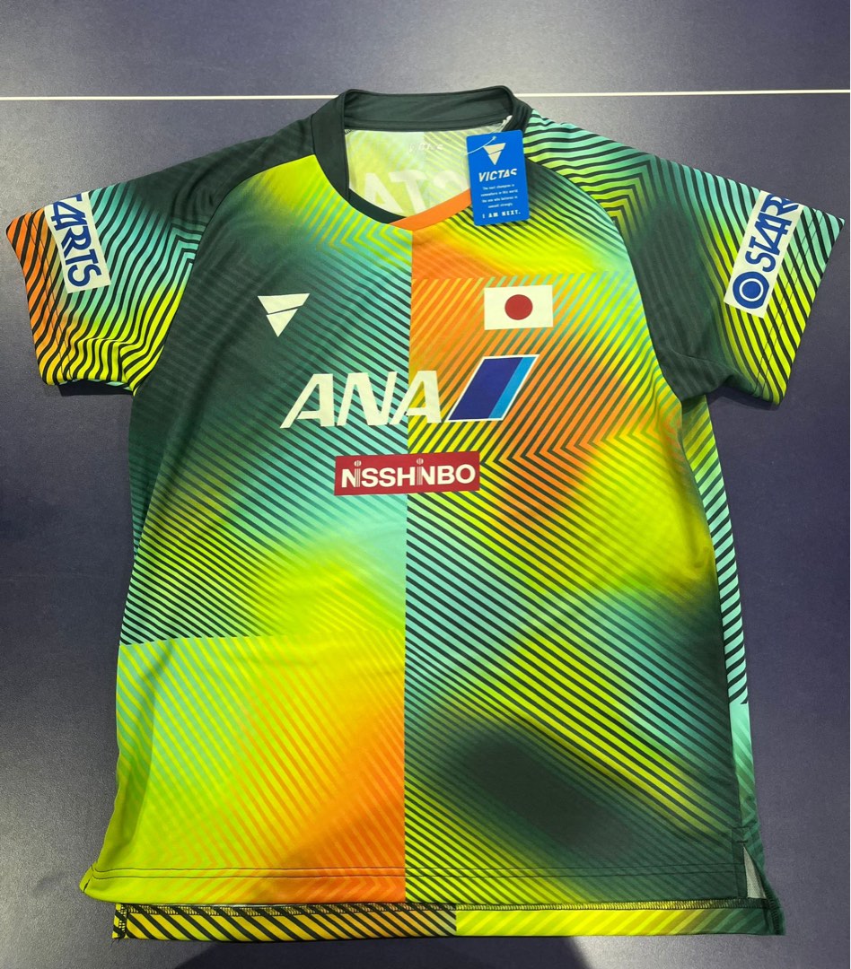 VICTAS JAPANESE NATIONAL TEAM TEE, Men's Fashion, Activewear on Carousell