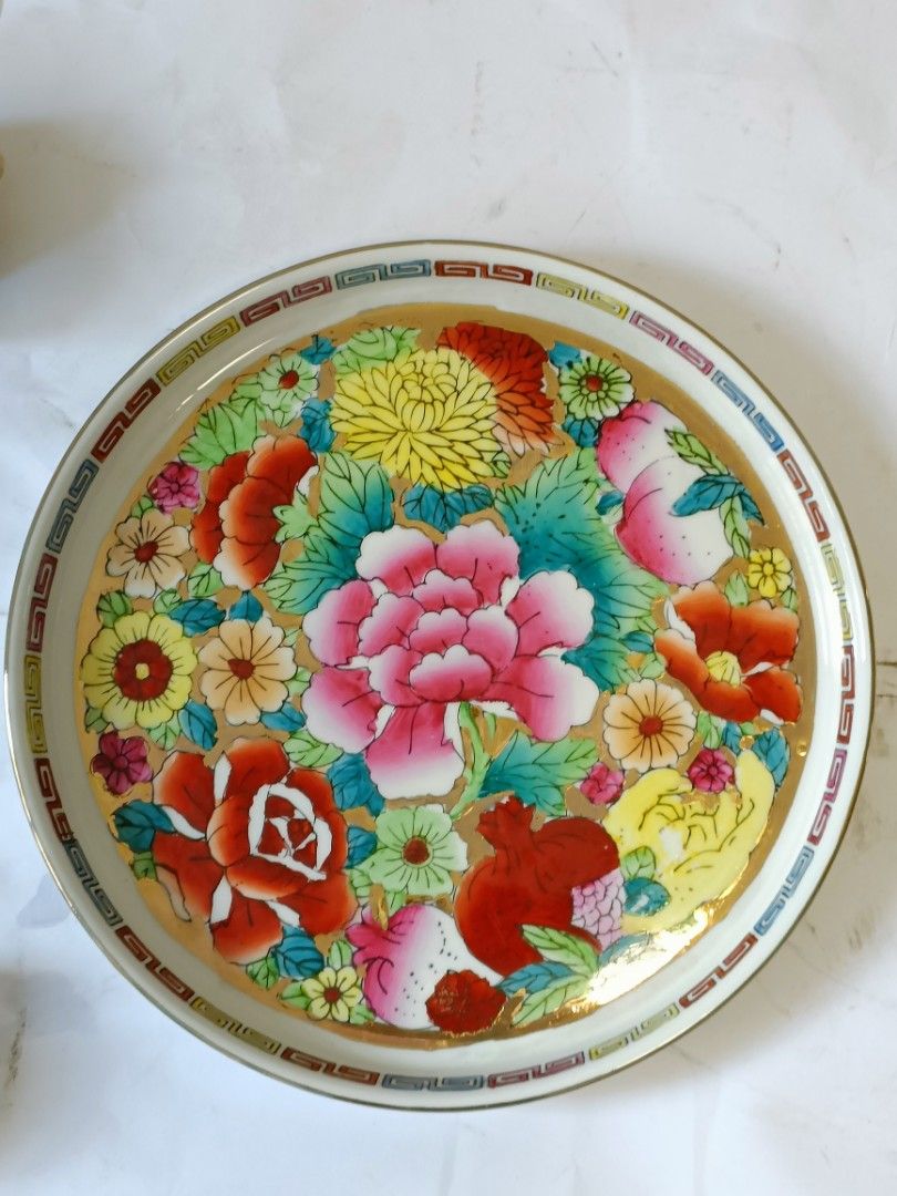 VINTAGE CHINESE MARRIAGE PORCELAIN TEA SET, Furniture & Home Living ...