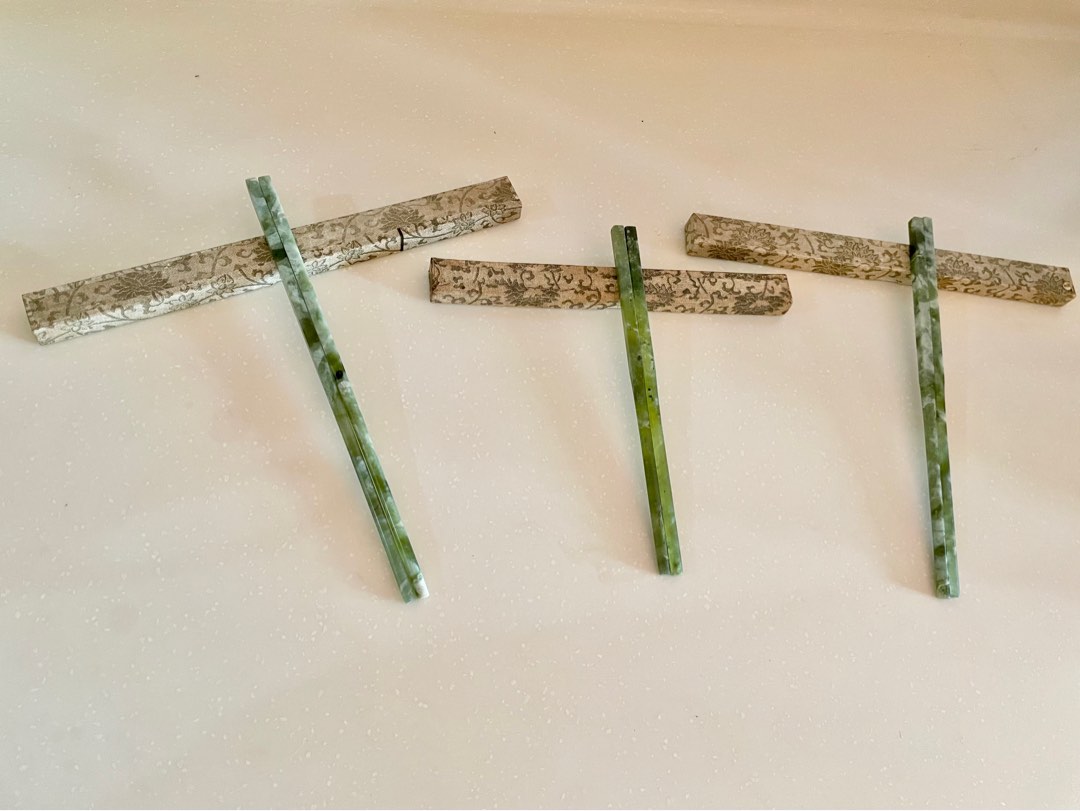 Vintage Jade Chopsticks, Furniture & Home Living, Kitchenware ...